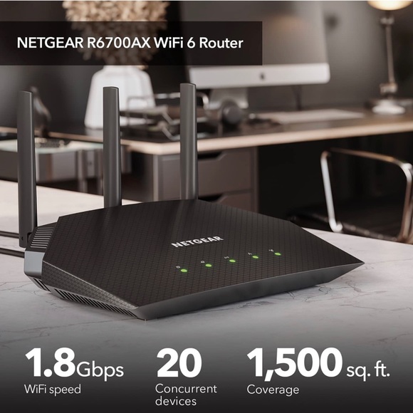 netgear | Networking | Netgear 4stream Wifi 6routerwireless ...